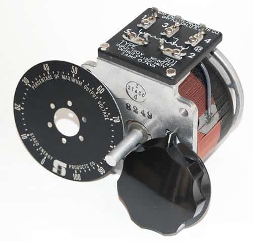 Variac Variable Autotransformer Staco 501 | West Florida Components